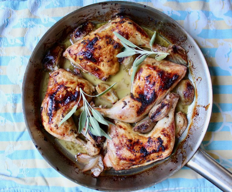 Lemon Maple Roasted Chicken | The Good Eats Company