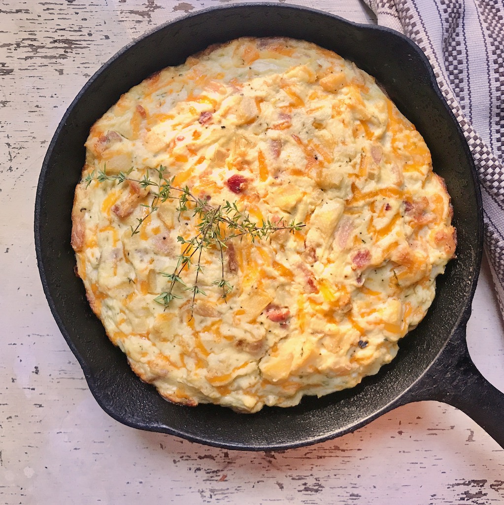 Bacon Apple Cheese Tart | The Good Eats Company