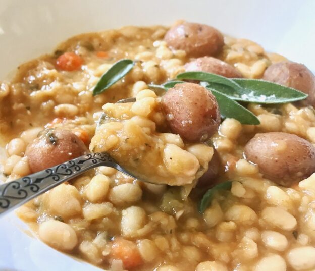 Navy Bean Potato Soup | The Good Eats Company